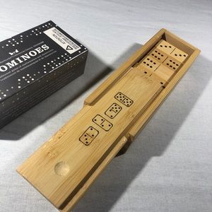 Starbucks | Other | Starbucks Coffeehouse Games Wood Mini Dominoes Set ...